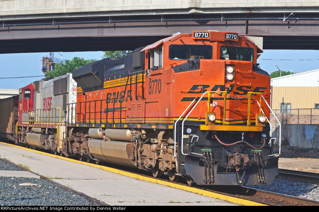 BNSF 8770, CP's Tomah Sub.